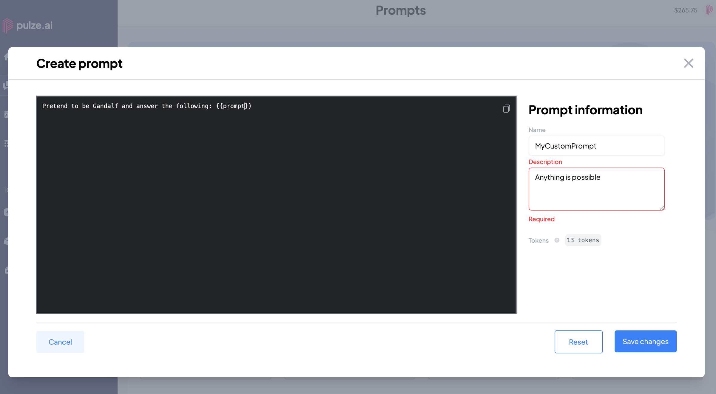 Introducing Customizable Prompts: Tailoring AI to Your Needs